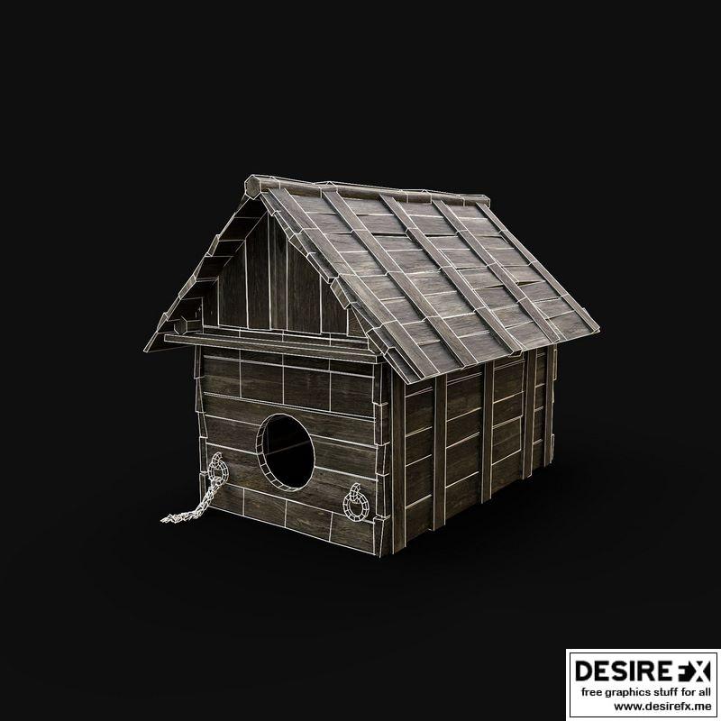 Desire FX 3d models | FARM DOG HOUSE HOUND VILLAGE COTTAGE SHEPHERD ...