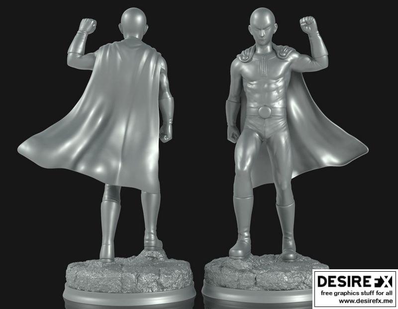 Desire FX 3d models | High quality Anime Character One Punch-Man 3D ...