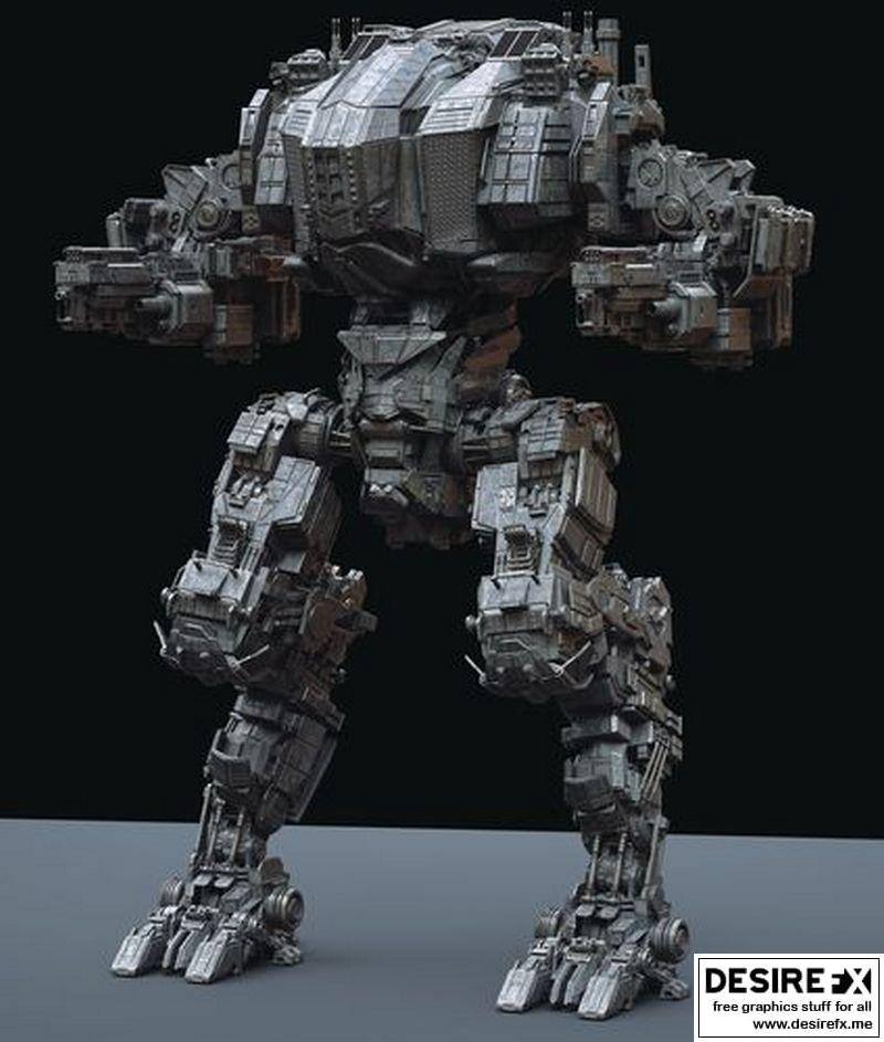 Desire FX 3d models | Juggernaut Mech