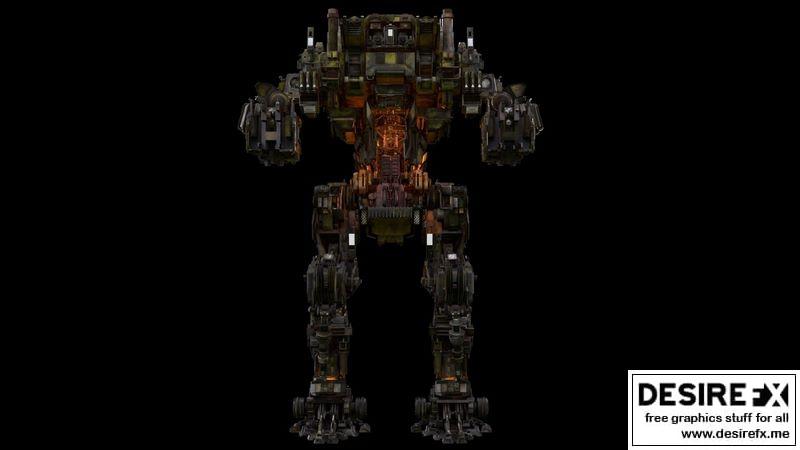 Desire FX 3d models | Juggernaut Mech