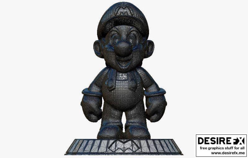 Desire FX 3d models | Mario 3D print model