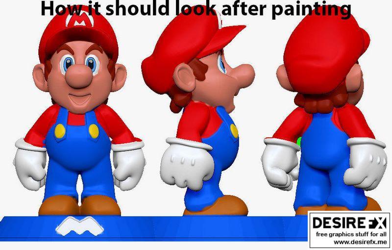 Desire FX 3d models | Mario 3D print model