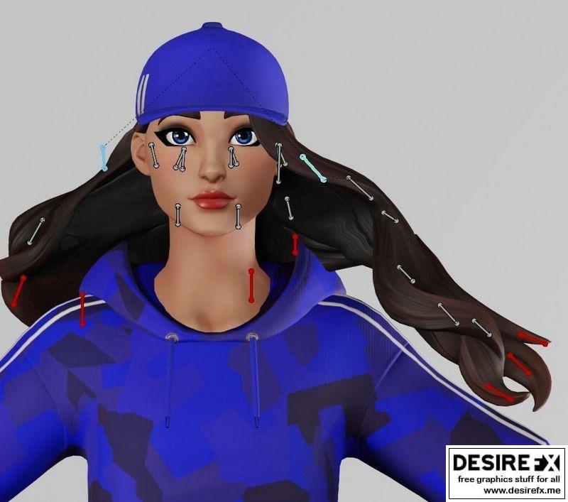 Desire FX 3d models | Ruby Blue – Fortnite
