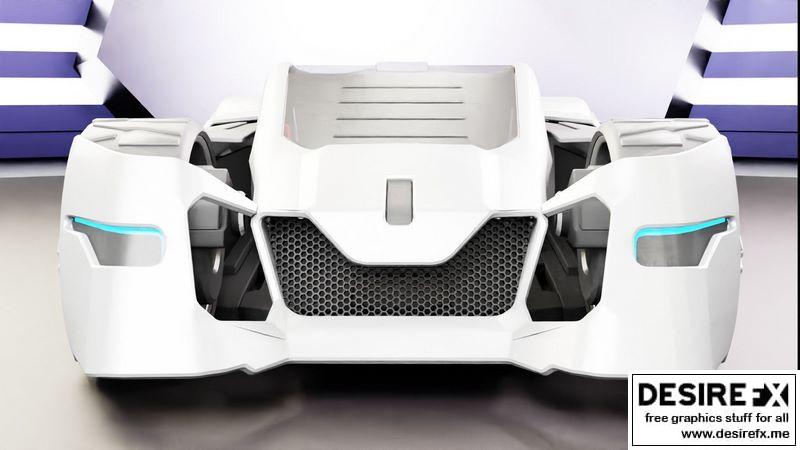 Desire FX 3d models | Sci-Fi Concept Car