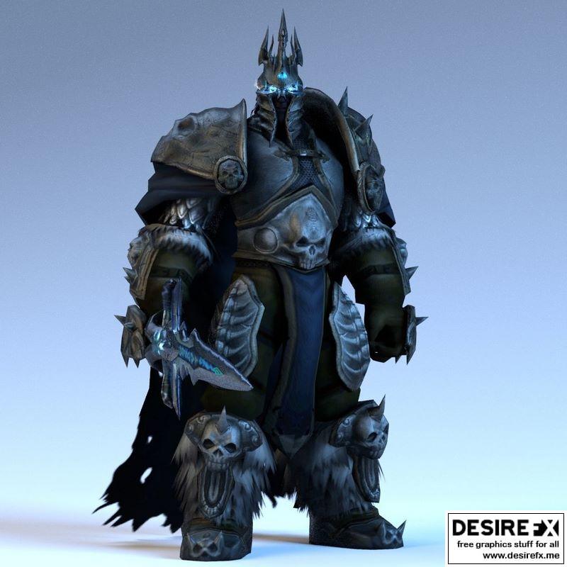 Desire FX 3d models | Warcraft Lichking Animated and Rigged