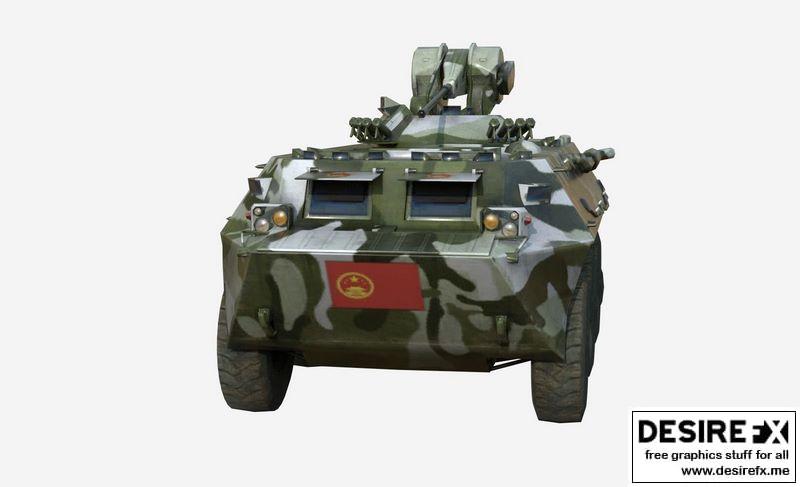 Desire FX 3d models | WZ551 Mercenaries 2 fighting vehicle