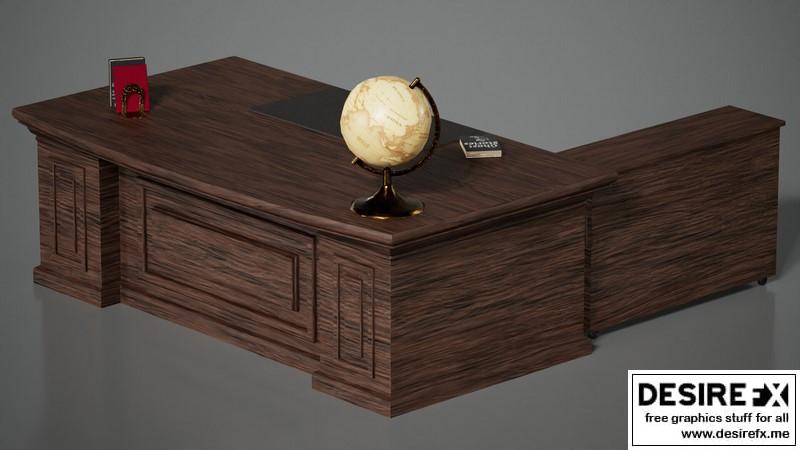 Desire FX 3d models | Game Prop – Desk and Props