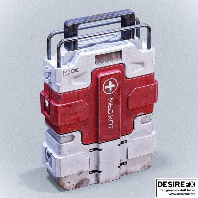 Desire FX 3d models | Sci-fi Heavy Med Kit
