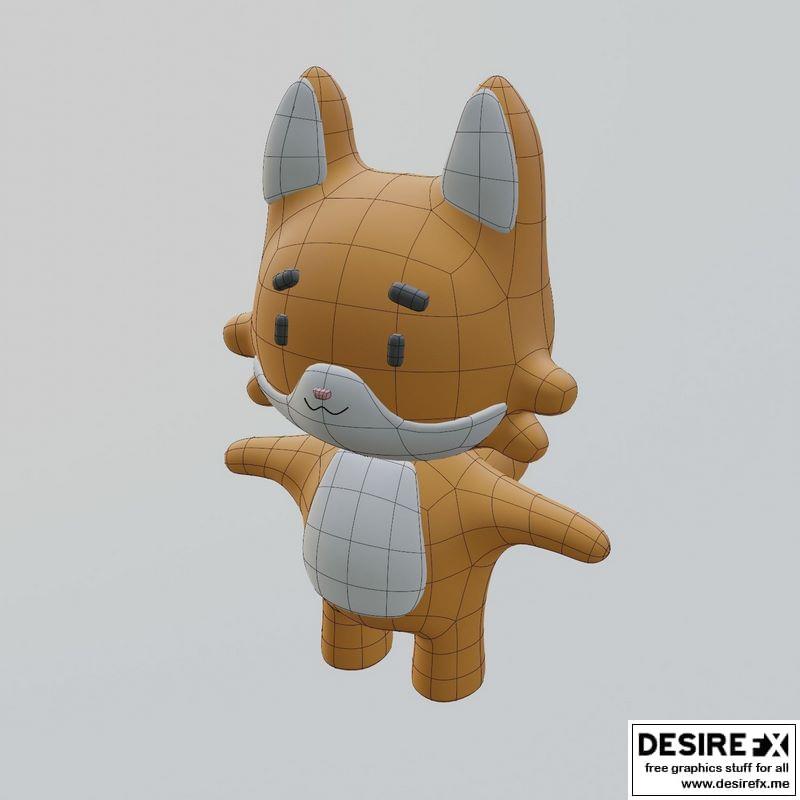 Desire FX 3d models | 3D Fox Character Modeling