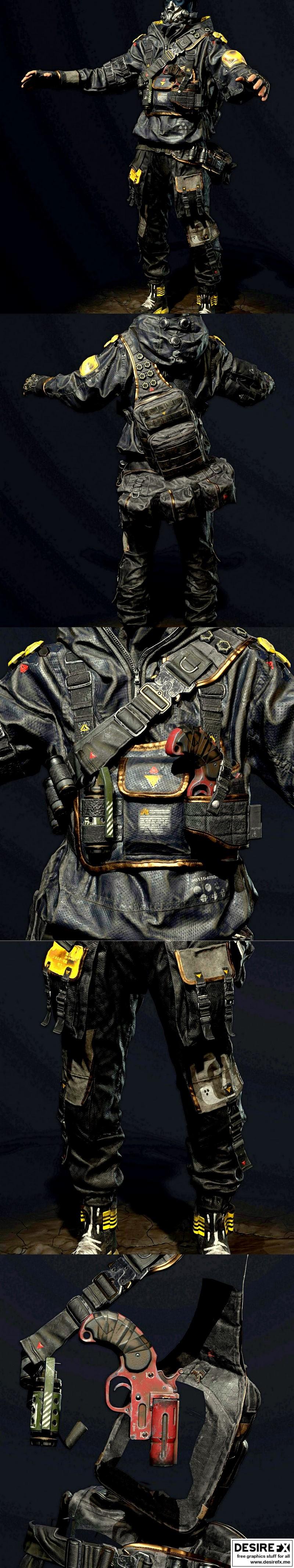 Desire FX 3d models | Stellar Blade – NPC