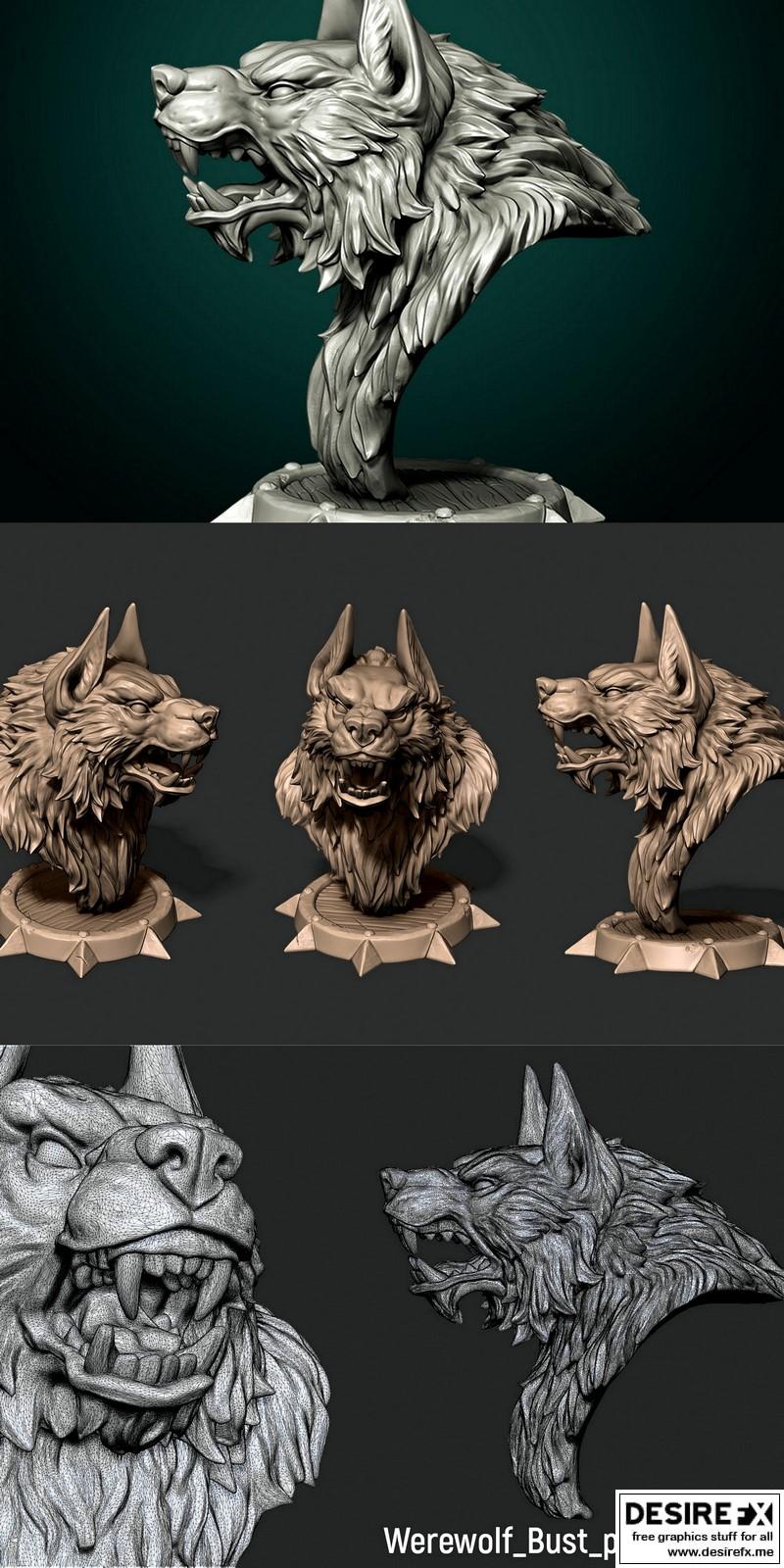 Desire FX 3d models | WOLF 3D DECOR print model