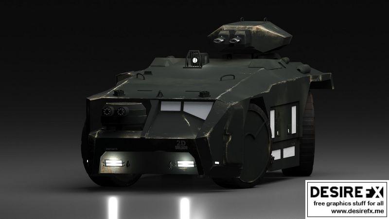 Desire FX 3d models | Aliens USMC APC