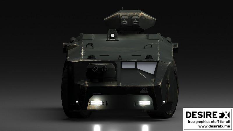 Desire FX 3d models | Aliens USMC APC