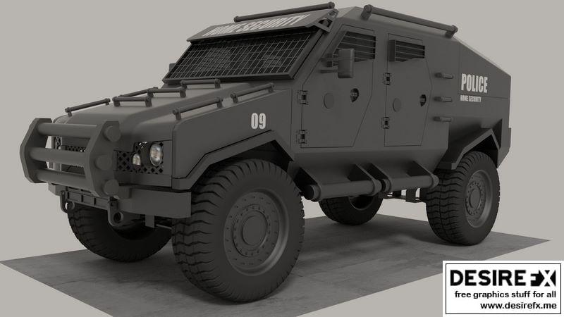 Desire FX 3d models | Armoured vehicle