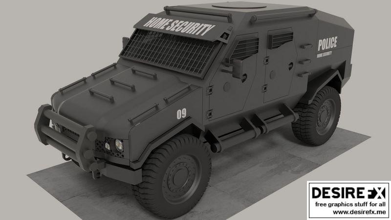 Desire FX 3d models | Armoured vehicle