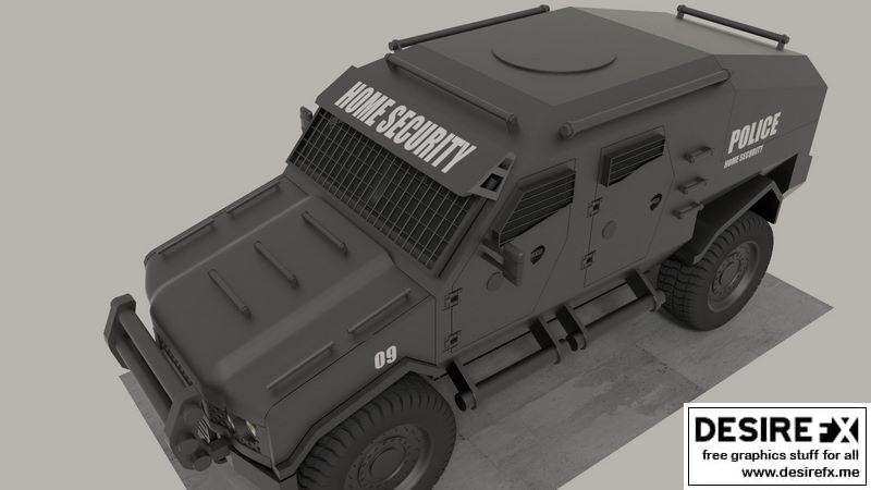 Desire FX 3d models | Armoured vehicle