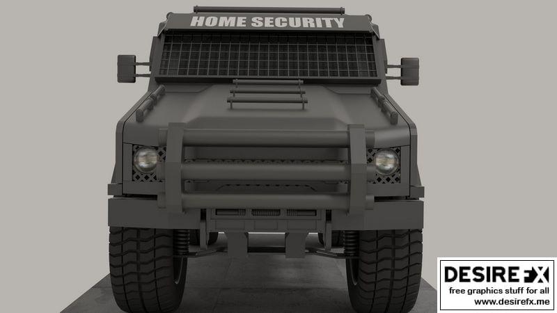 Desire FX 3d models | Armoured vehicle
