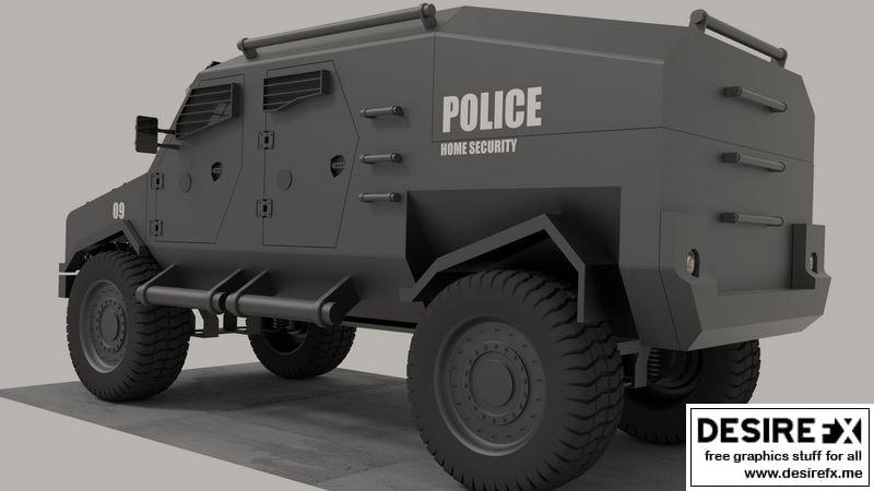 Desire FX 3d models | Armoured vehicle
