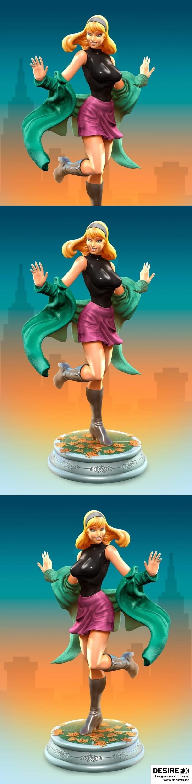 Desire FX 3d Models Gwen Special Model 3D Print Model STL
