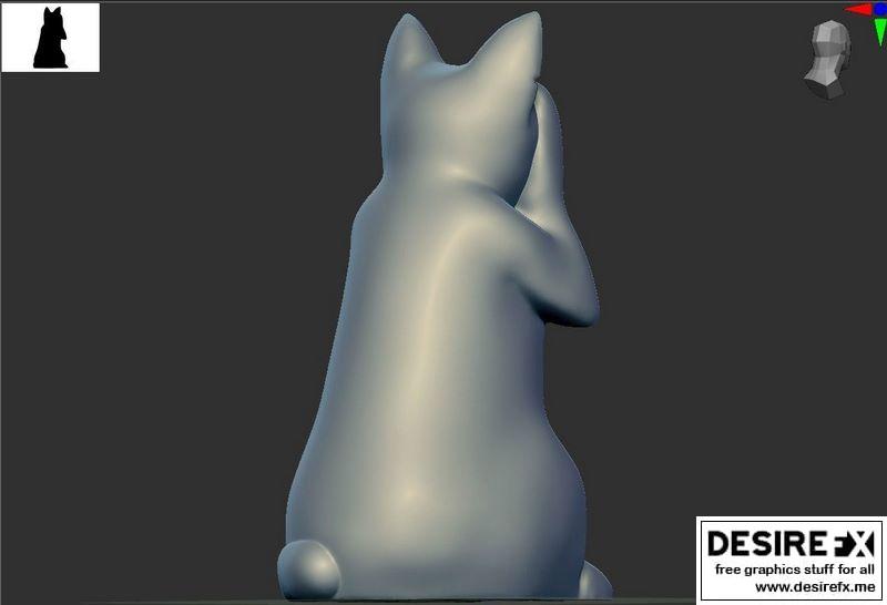 Desire FX 3d models | Funny cat 3D print model