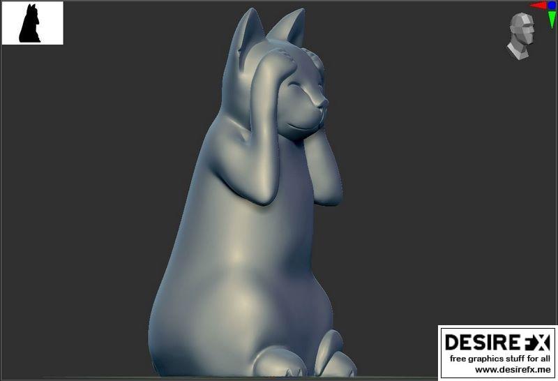 Desire FX 3d models | Funny cat 3D print model
