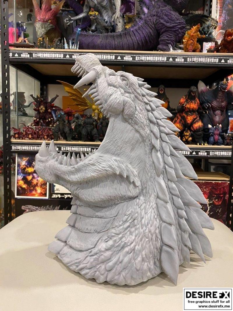 Desire FX 3d models | Godzilla Singular Point Roaring 3D print model