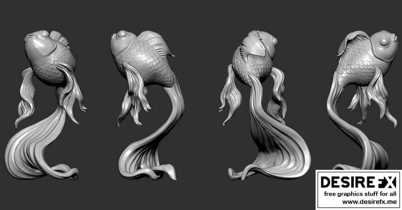 Desire FX 3d models | Goldfish 3D print model