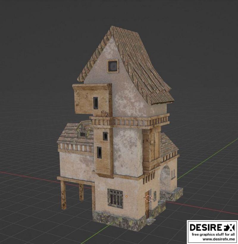 Desire FX 3d models | Medieval Structure