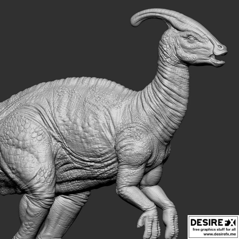 Desire FX 3d models | PARASAUROLOPHUS 3D print model
