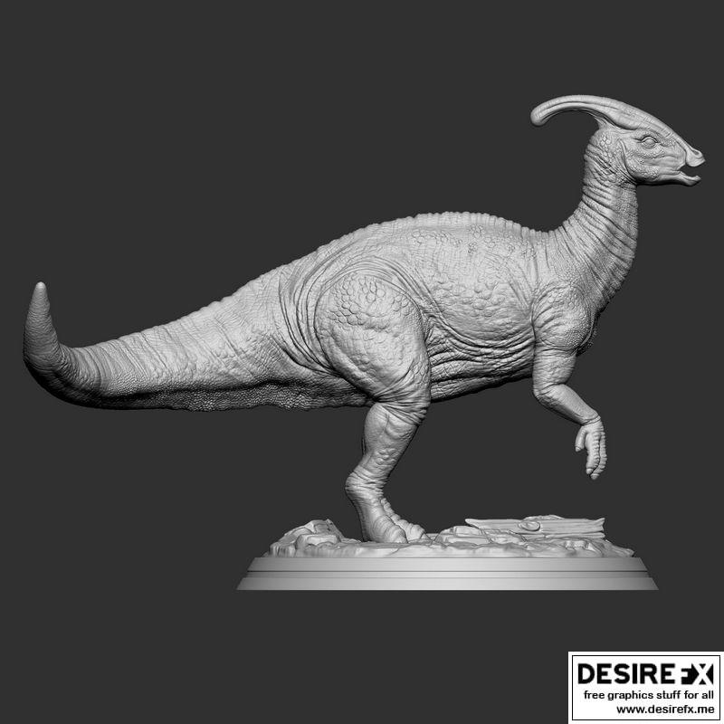 Desire FX 3d models | PARASAUROLOPHUS 3D print model