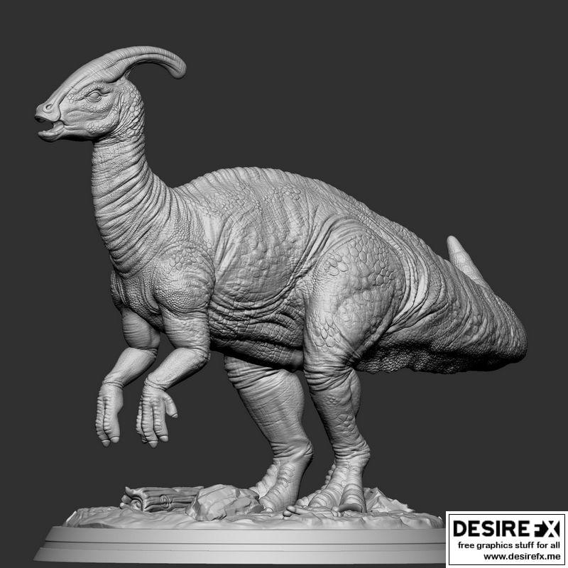 Desire FX 3d models | PARASAUROLOPHUS 3D print model