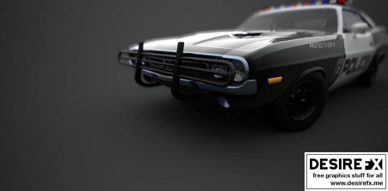 Desire FX 3d models | Police Dodge Challenger