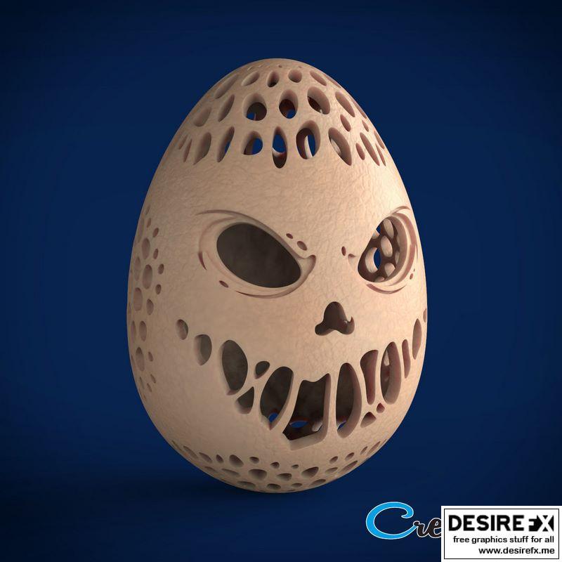 Desire FX 3d models | SCARY EGG 3D print model