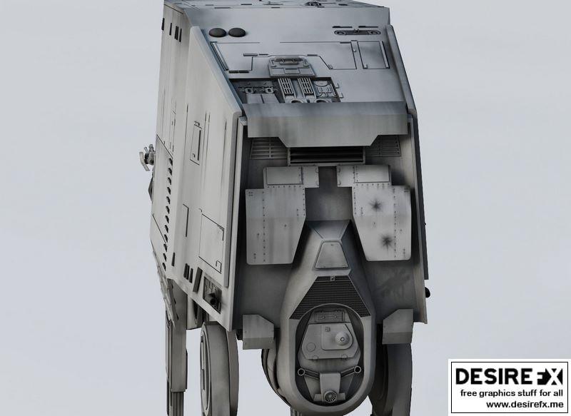 Desire FX 3d models | Star Wars Imperial AT-AT Walker