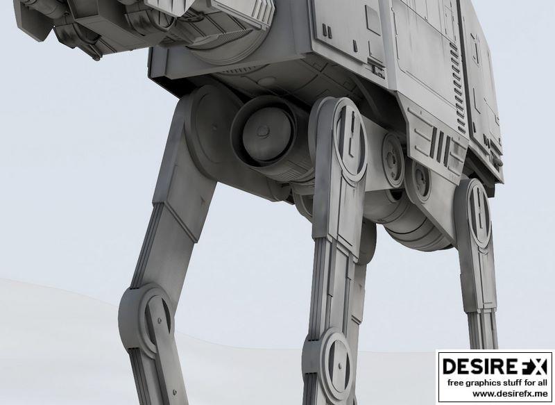Desire FX 3d models | Star Wars Imperial AT-AT Walker