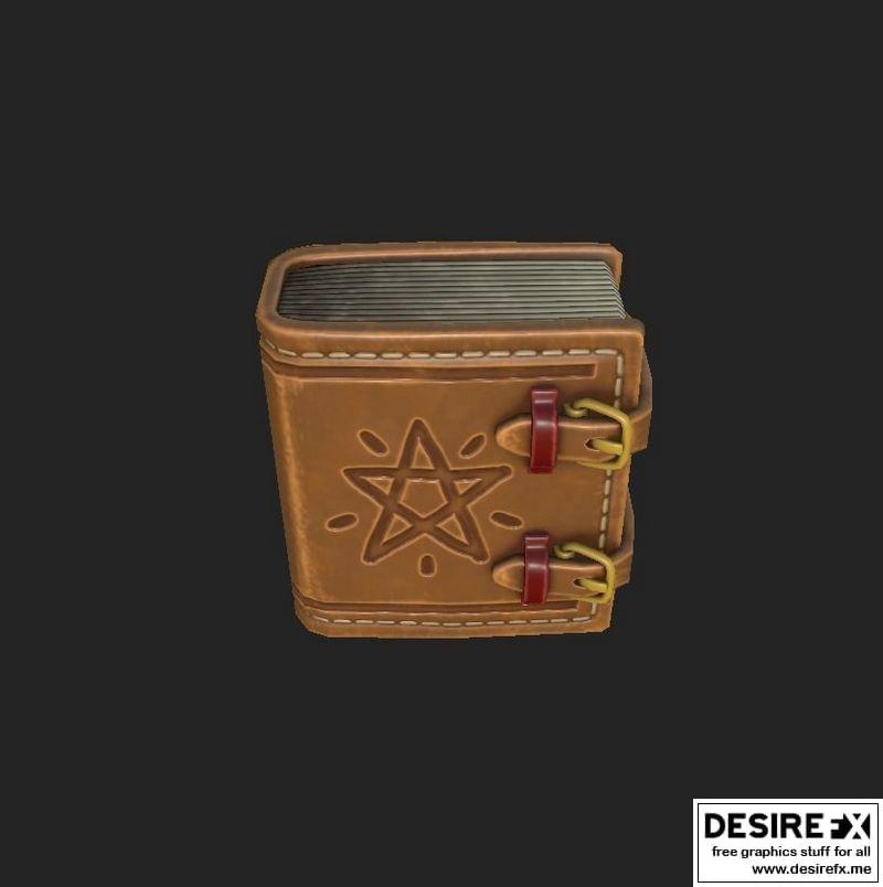 Desire FX 3d models | Stylized Fantasy Magic Book