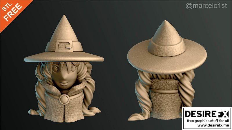 Desire FX 3d models | Witch 3D print model