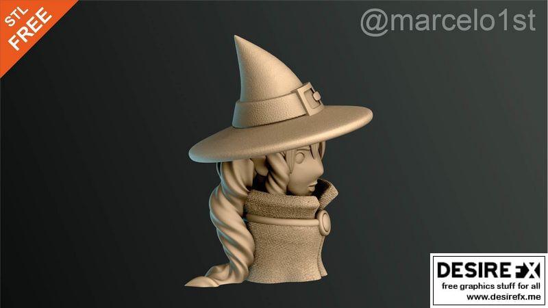 Desire FX 3d models | Witch 3D print model
