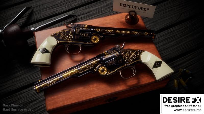 Desire FX 3d models | Smith and Wesson Model No3 Schofield Patent Revolver