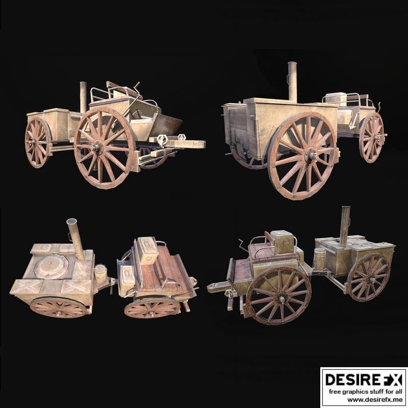 Desire FX 3d models | Field Kitchen WWII