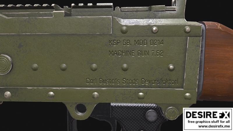 Desire FX 3d models | KSP 58 Machine Gun