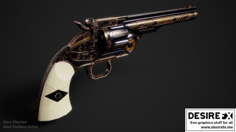 Desire FX 3d models | Smith and Wesson Model No3 Schofield Patent Revolver