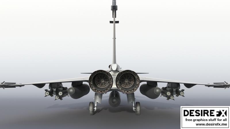 Desire FX 3d models | Dassault Rafale fighter jet