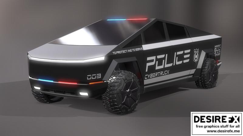 Desire FX 3d models | 3D model of a Cybertruck