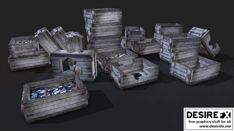 Desire FX 3d models | Boxes props 3d