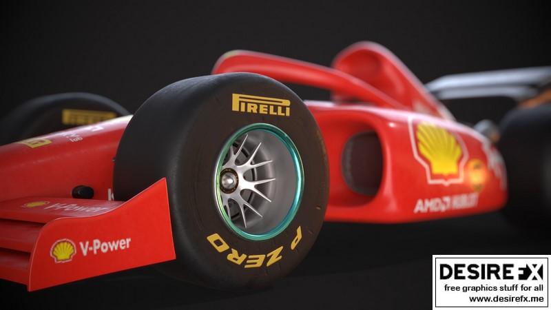 Desire FX 3d models | F1 Toy Car Stylized