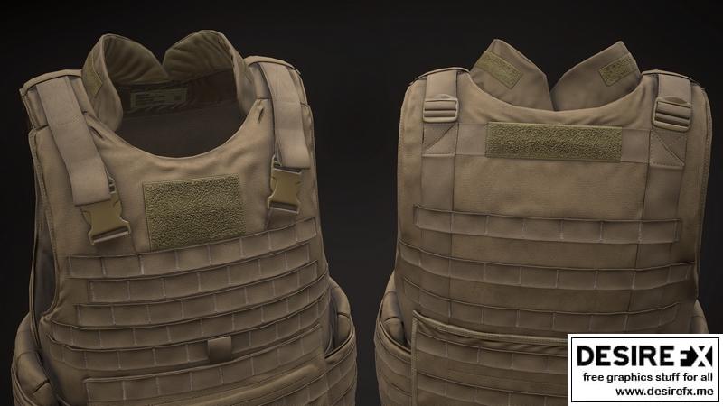 Desire FX 3d models | MTV is a modular tactical body armor