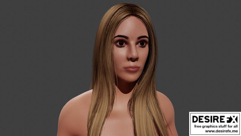 Desire FX 3d models | Female Body
