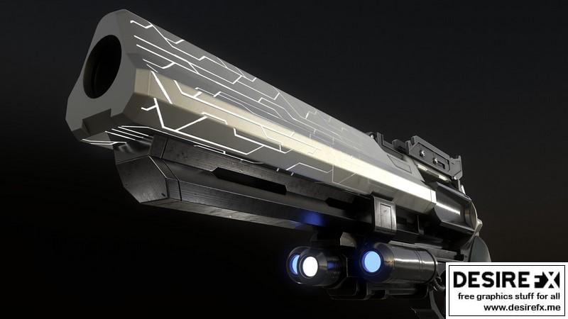 Desire FX 3d models | Destiny 2 Revolver Reskin
