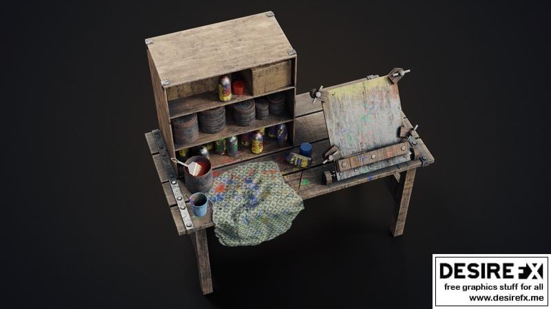 Desire FX 3d models | Painting workbench